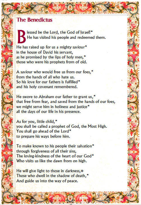 The Benedictus – Treasure in Earthen Vessel